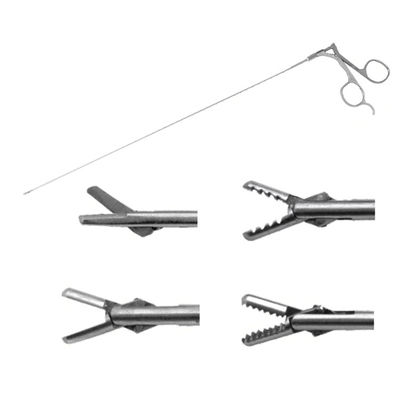 Instrumen Sistoskopi Manual Set Fleksibel Sistoskopi Biopsi Forceps